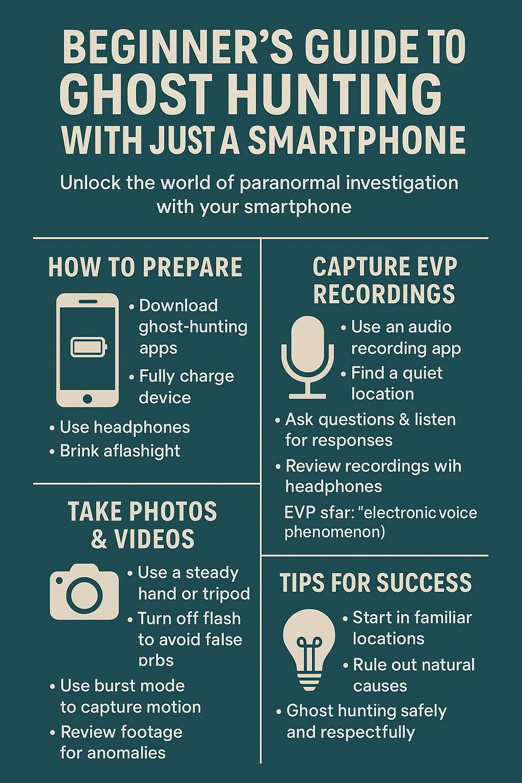 Beginners Guide to Ghost Hunting with Just a Smartphone - Paraghosts