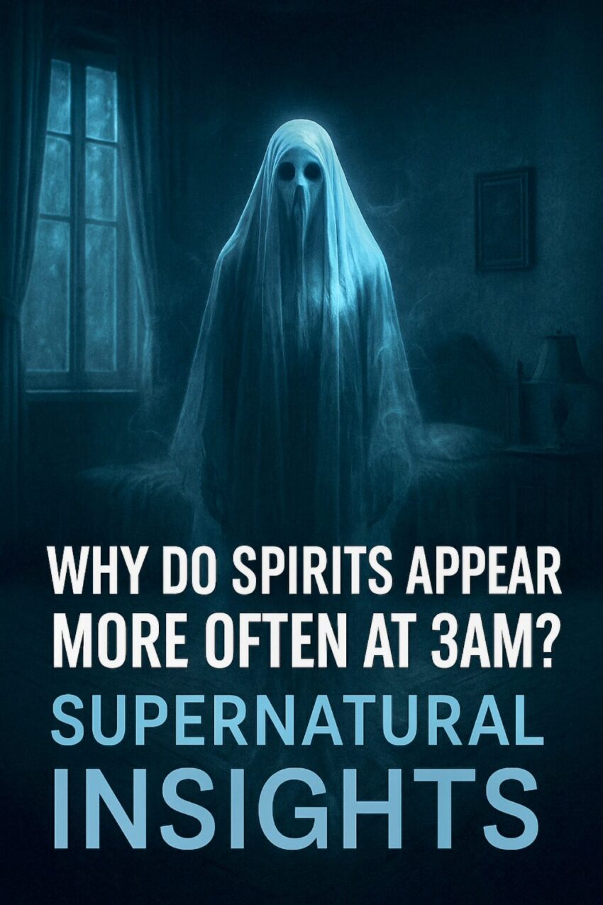 Why Do Spirits Appear More Often at 3AM? Supernatural Insights - Paraghosts