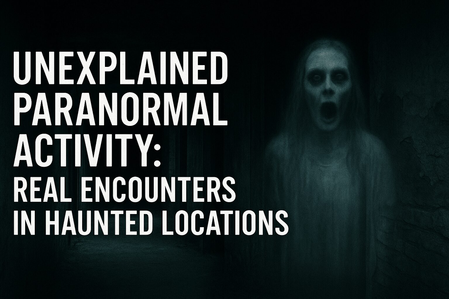 Unexplained Paranormal Activity in Haunted Locations - Paraghosts