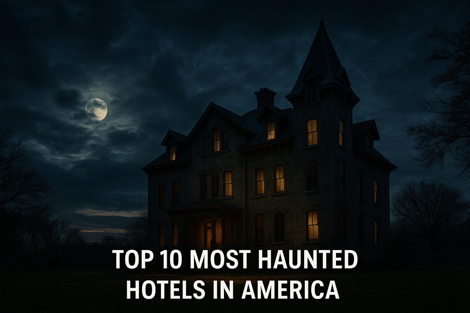Top 10 Most Haunted Hotels in America You Can Stay At – Ghostly ...